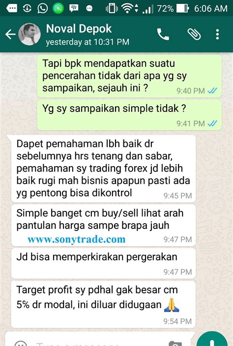 Layanan Trading Sonytrade Belajar Trading Investasi Forex Saham