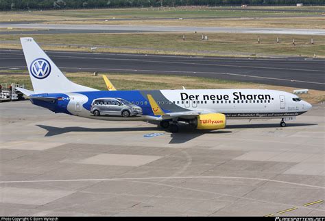 D Ahfb Tuifly Boeing 737 8k5 Wl Photo By Björn Wylezich Id 1591289