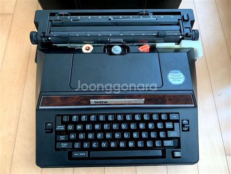 미사용빈티지 Brother 전기 타자기 O Ball 중고나라 카페에서 운영하는 공식 사이트