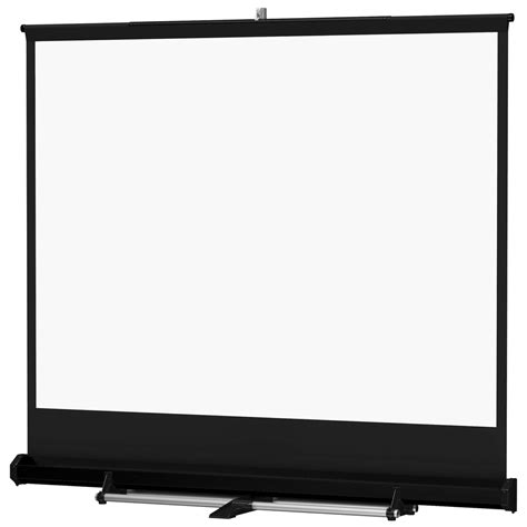 Da Lite Floor Model C Heavy Duty Pull Up Screen For Rental And Stage