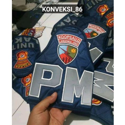 Jual Ban Lengan Pmbadge Pmcustom Warna Dasarlogo Dan Tulisan Sesuai