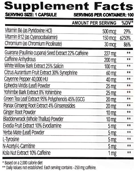 Asia Black 25 | Cloma Asia Black Ephedra