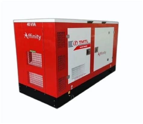 40 Kva Tmtl Air Cooled Diesel Generator At Rs 425000 In Ernakulam Id