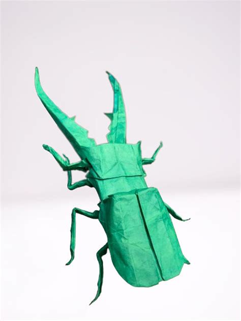 Origami Beetle Etsy