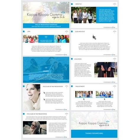 Guaranteed Prize Powerpoint Template For Womens Fraternity