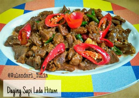 Resep Daging Sapi Lada Hitam Oleh Wulandari Yulia Puspita Cookpad