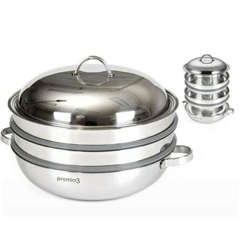 찜솥냄비 키친아트 찜냄비 찜솥 I 스텐 찜통 찜기 3단 36cm 곰솥냄비 Sit3 티몬
