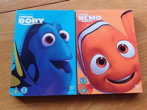 Disney Pixar Set Finding Nemo And Finding Dory Dvd £1199 Picclick Uk