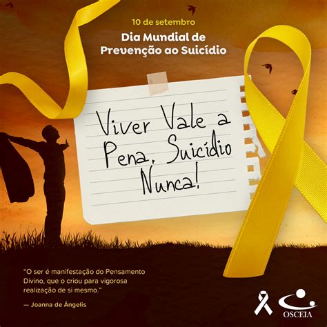 Dia Mundial De Prevenção Ao Suicídio Ceia