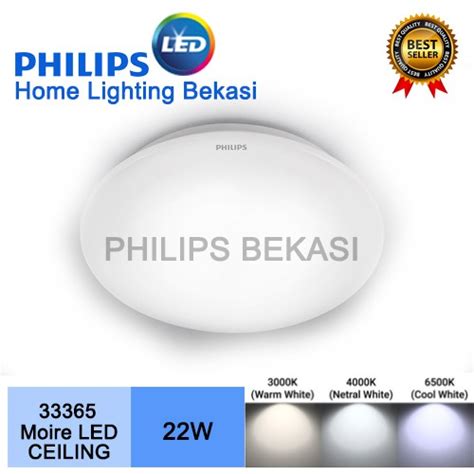 Jual Lampu LED Ceiling Philips 22 Watt 33365 Shopee Indonesia