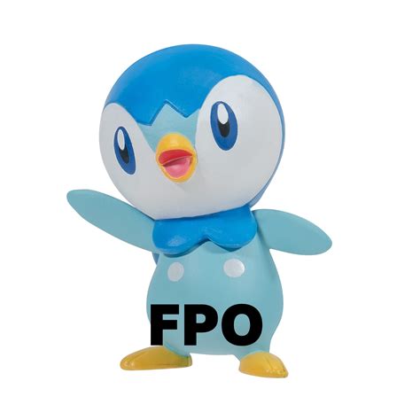 Pokemon Piplum Select Vinyl Figure 4 Inch Figure Made From High