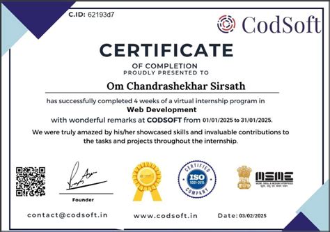 codesoft internship webdevelopment html css javascript learning