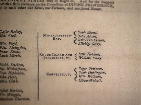 Ris Copies Of The Declaration Of Independence Were Nearly Destroyed