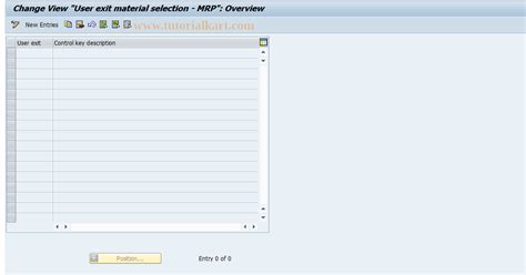 Omix Sap Tcode Text User Exit Planning Run