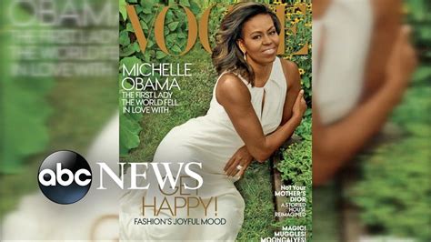 Michelle Obama Vogue Magazine Cover Youtube