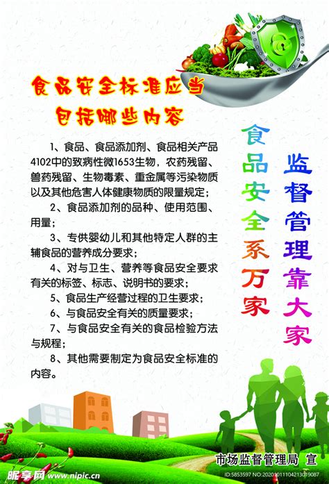 食品安全标准应当包括哪些内容设计图psd分层素材psd分层素材设计图库昵图网