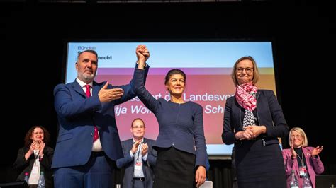 Wolf Und Wagenknecht Innerer Frieden Beim Bsw In Thüringen