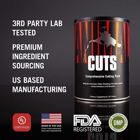 Animal Cuts Thermogenic Fat Burner Nutrition More