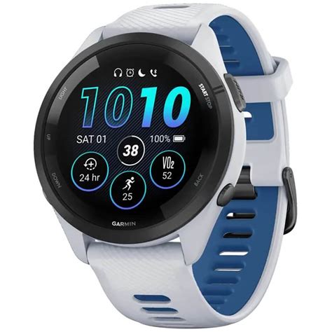 Купить Смарт-часы Garmin Forerunner 265 Music Whitestone (010-02810-11 ...