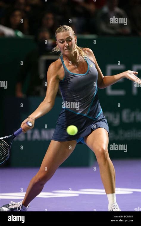 Maria Sharapova TEB BNP Paribas WTA Championships Day Maria Sharapova Vs Na Li At Sinan