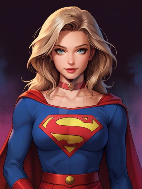Supergirl Beauty By Unmelody On Deviantart