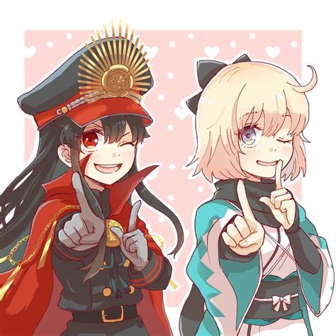 Okita Souji Okita Souji And Oda Nobunaga Fate And 4 More Drawn By