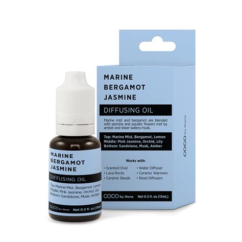 Diffusing Oil Marine Bergamot Jasmine