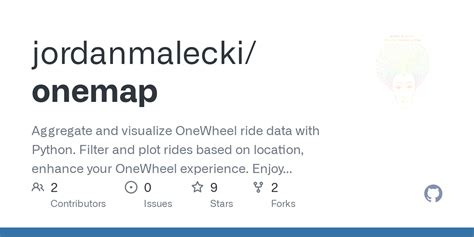 Github Jordanmaleckionemap Aggregate And Visualize Onewheel Ride