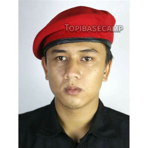 Jual Topi Baret Merah Kopassus Paskibra Pramuka Murah Indonesiashopee