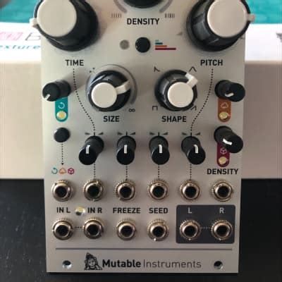 Mutable Instruments Beads Texture Synthesizer Three Wave Reverb