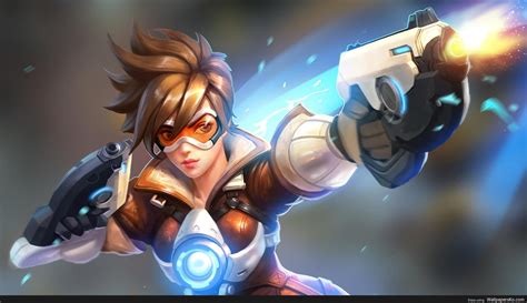 Tracer Wallpaper 1920x1080 Wallpapersko Tracer Wallpaper