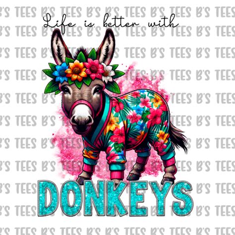 Donkeys Bs Tees Sublimation Ink