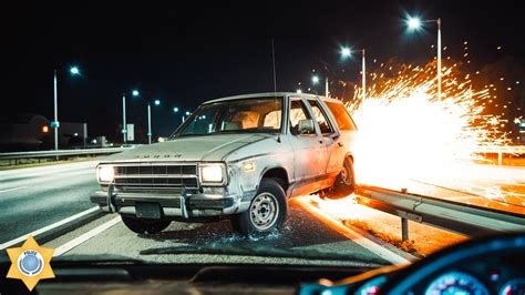 Most Terrifying High Speed Police Chases Caught On Dash Cam Why You