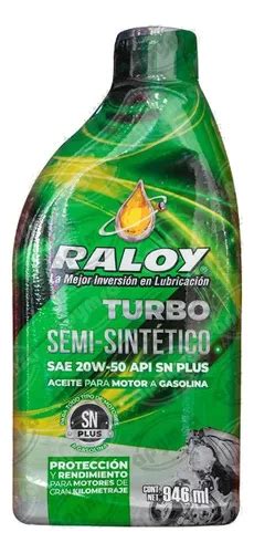 Aceite Semisint Tico Raloy Sae W Api Sn Plus Mercadolibre