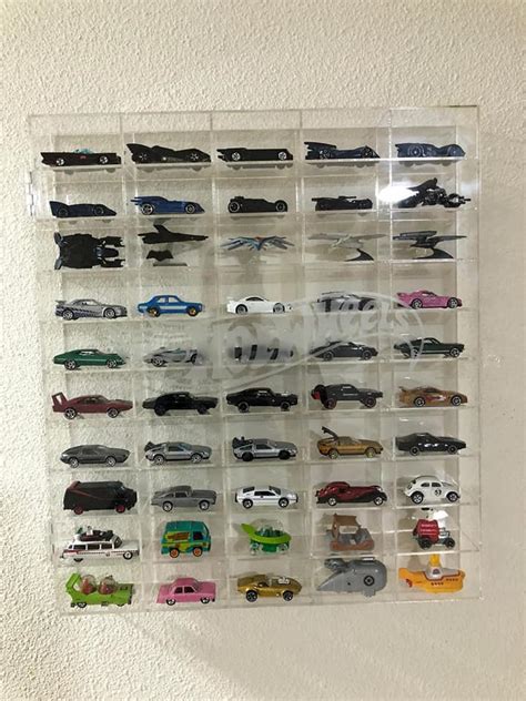 Mint Exhibidor Para 50 Carritos Hotwheels En Acrilico Facebook