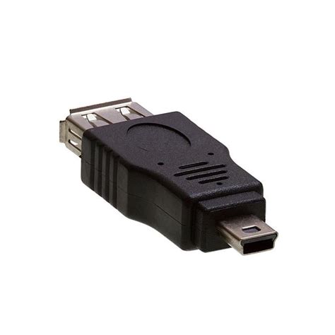 Usb A Female To Mini B Pin Male Adapter