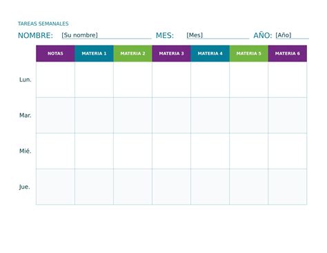 Cuadrante Semanal Plantilla De Turnos De Trabajo Con Excel Ionos Riset