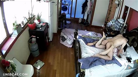 Hacked Home Surveillance Camera Korean Mature Couple Having Sex