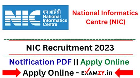 Nic Recruitment 2023 Answer Key Released Check From This Direct Link