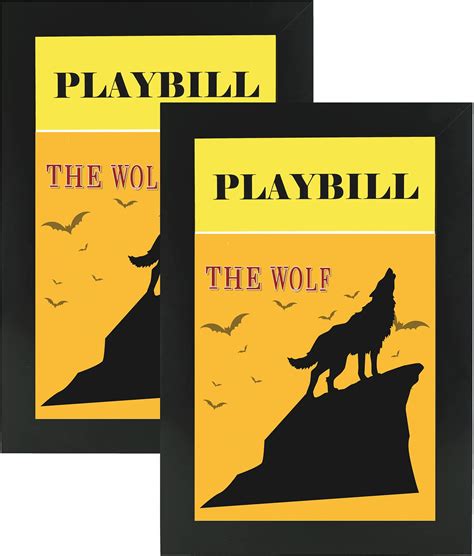 Playbill Framed Art