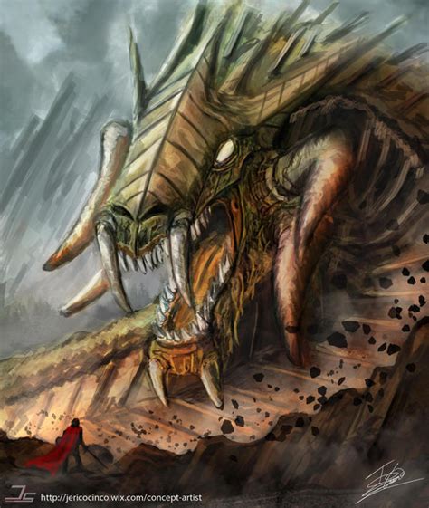 Giant Dragon by Jcinc1 on DeviantArt