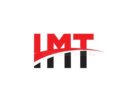 Imt Letter Initial Logo Design Vector Illustration Stock Vector