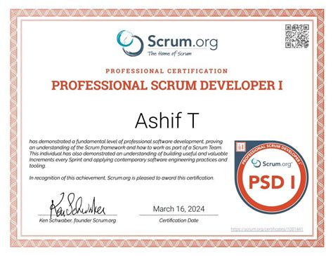 Ashif T On Linkedin Im Happy To Share That Ive Obtained A New Certification Professional