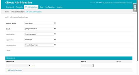 Authentication — Objects And Objecttypes Api 313 Documentation