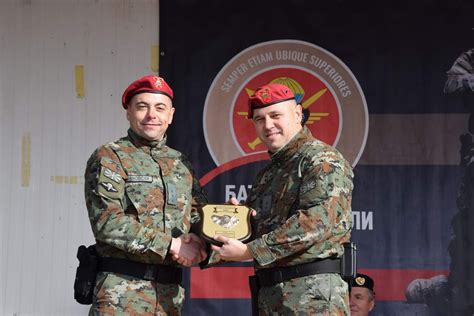 Примопредавање на должноста командант на Баталјонот на специјални сили АРМИЈА НА РЕПУБЛИКА
