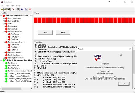 ScriptUnit VBScript JScript Unit Tests Runner Algorithms Blockchain And Cloud