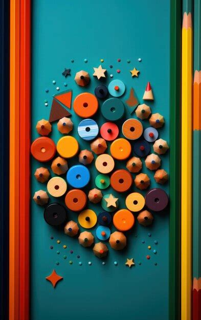 Premium Photo Hexagonal Shapes Wallpaper