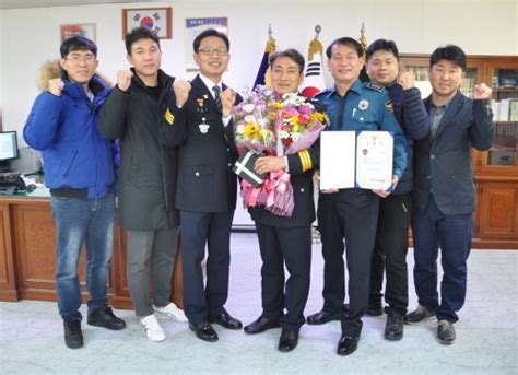 고창경찰서 승진임용식 교통조사계 전평기 경감 승진