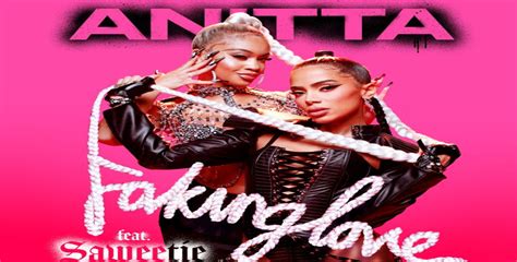Confira A Capa De Faking Love Nova MÚsica De Anitta Com Saweetie