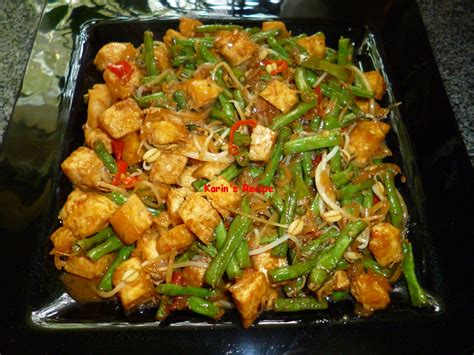 Karins Recipe Oseng2 Kacang Panjang And Toge Long Beans And Bean Sprouts